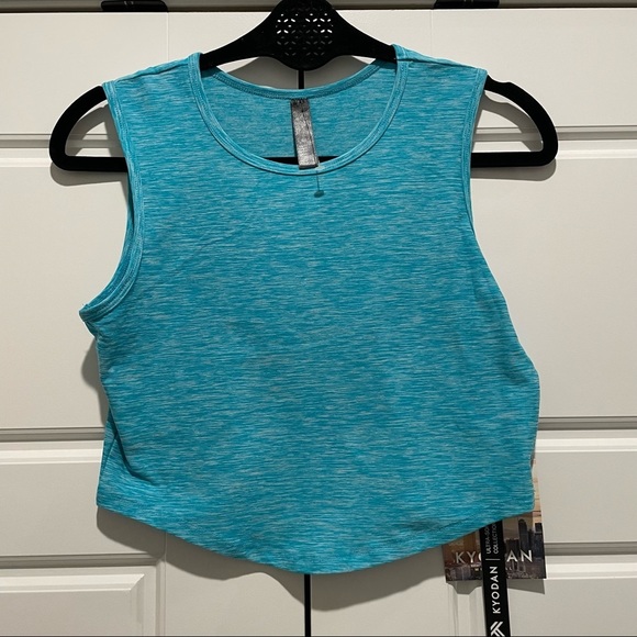Kyodan | Tops | Kyodan Active Ps Aqua Crop Top Ultra Soft Collection ...